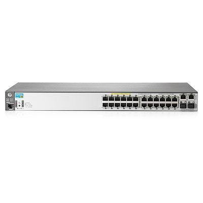 HP E2620-24-PoE+ Layer 3 Switch - 24 Ports - Manageable - 24 x POE+ ...